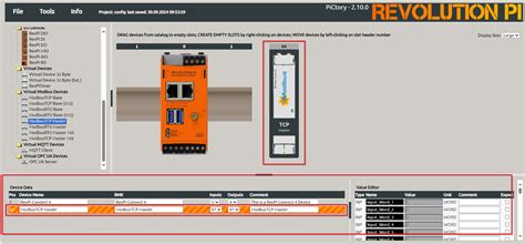 Revpi As Modbus Tcp Master Industrial Raspberry Pi