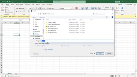 Một số thao tác thường dùng với Workbook trong Excel