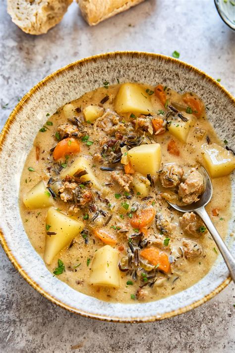 Potato And Sausage Chowder Vikalinka