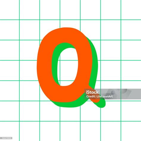 손으로 그린 낙서 대문자 Q 대문자 현대적인 디자인 손으로 쓴 영어 단일 Abc 문자 기호입니다 영어 알파벳의 손으로 그린 글꼴