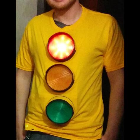 How To Make A Led Traffic Light Halloween Costume With Arduino