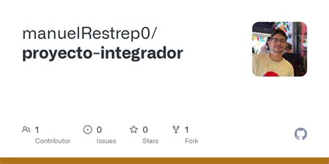 Github Manuelrestrep0proyecto Integrador