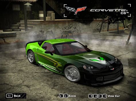Need For Speed Most Wanted Chevrolet Corvette C6 500 Kmh Nfscars