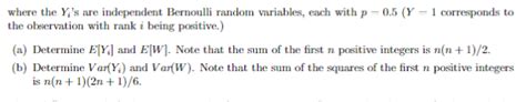 Solved Consider A Random Sample Of Size N From A Continuous Chegg