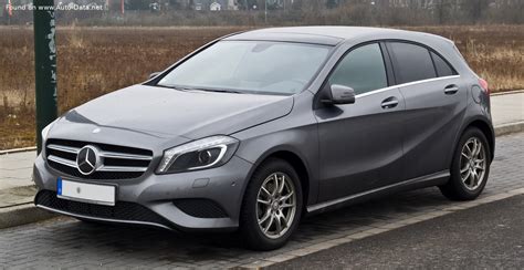 Mercedes Benz A Class W176 Technical Specs Fuel Consumption