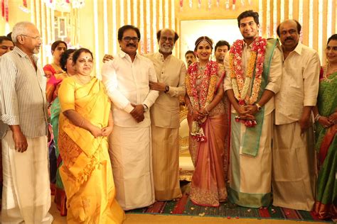 Soundarya Rajinikanths Wedding Kamal Haasan Stalin Politicians