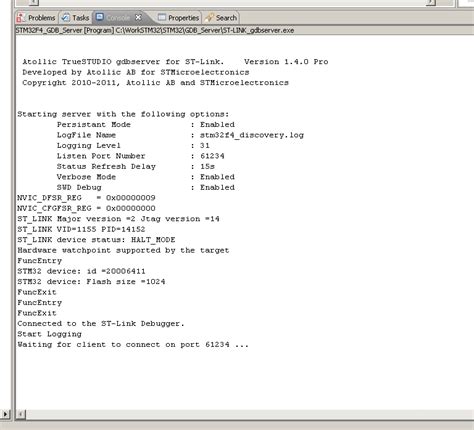Gdbserver Für Stlink Error In Initializing St Link Device