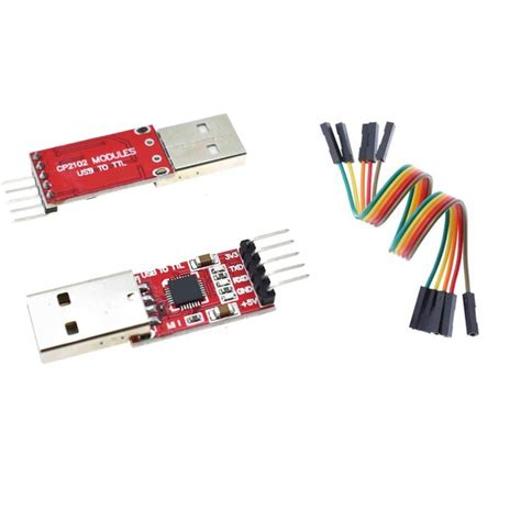 Jual New Cp2102 Usb 2 0 To Uart Ttl 5pin Connector Module Serial Converter Best Shopee Indonesia
