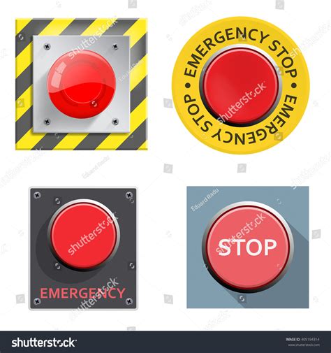 Emergency Stop Over 15 109 Royalty Free Licensable Stock Vectors