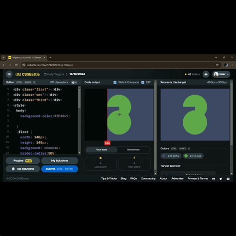 Day06taking On The Ultimate Coding Challenge💻🔗cssbattle Webdevchallengefrontend Css