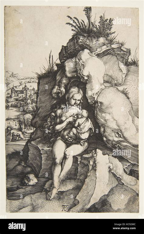 The Penance Of Saint John Chrysostom Albrecht Dürer Ca 1496 Stock