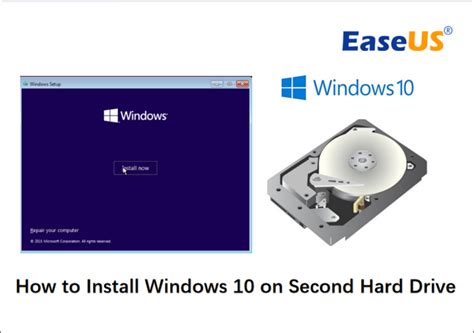 How To Install Windows On Second Hard Drive Step By Step