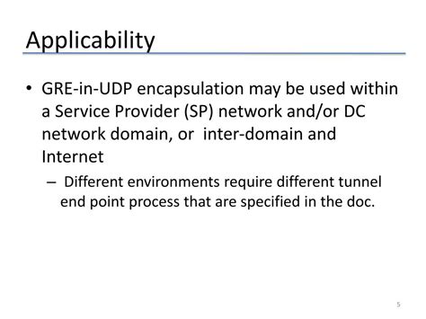 PPT Generic UDP Encapsulation For IP Tunneling PowerPoint Presentation ID