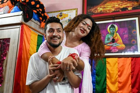 Celebrations As Nepal Registers First Lgbtq Marriage Au