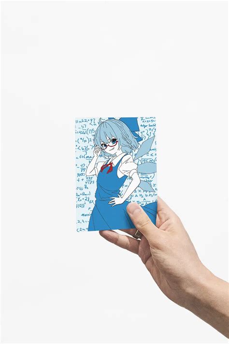 Cirnos Perfect Math Class • Art Print Kaomoji ® Official