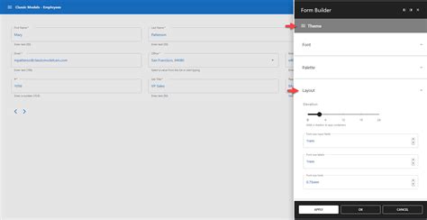 Layout Wp Data Access