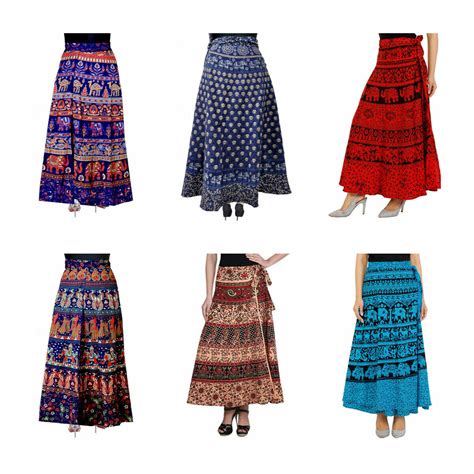Indian Cotton Skirts Wholesale
