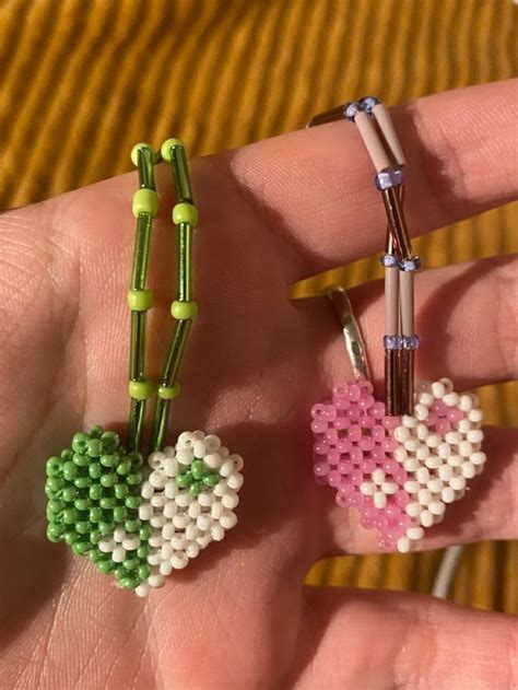 Парные ожерелья 💟💟 Схемы для изготовления украшений Кольца из бисера своими руками