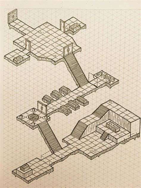 best 12 tutorial how to draw an isometric dungeon map artofit