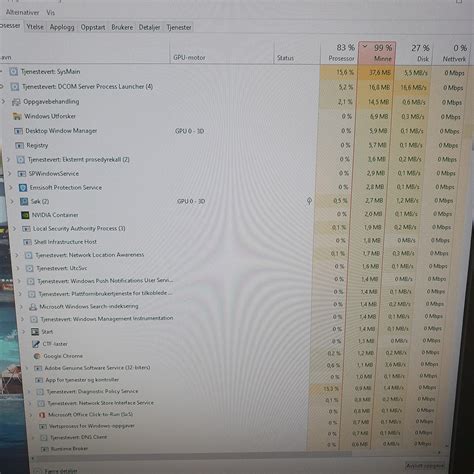 question memory usage at 99 when idle and no programs running tom s hardware forum