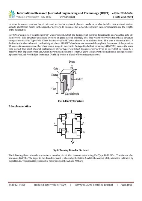 low power based ternary half adder using fin type field effect