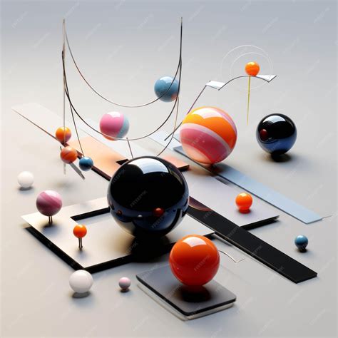 Premium Ai Image An Abstract Atomic Orbital Simulation Wallpapewr