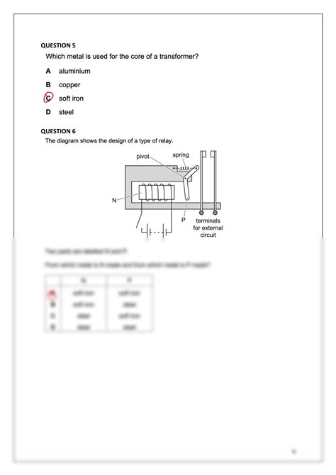 solution magnetism space physics solved mock caie igcse o level