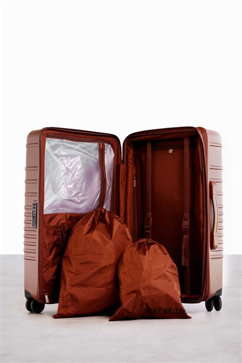 BÉis The Medium Check In Roller In Maple Brown 26 Inch Medium