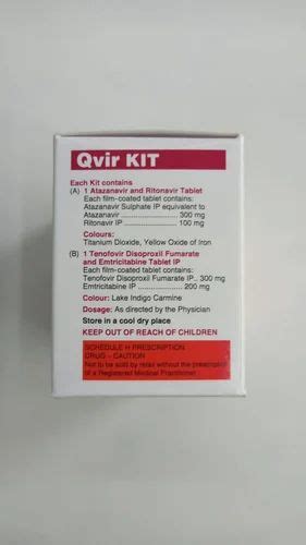 Atazanavir And Ritonavir Tablet At Best Price In Nagpur By Chouhan And Sons Medical Stores Id