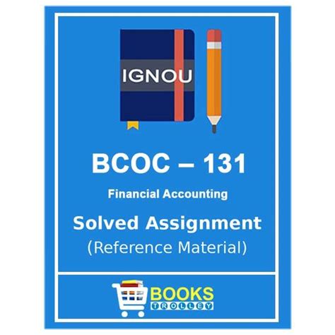 IGNOU BCOC Solved Assignment Bookstrolley In