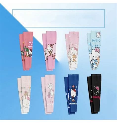 산리오 여름 팔토시 암 슬리브 쿨토시 2023 헬로 키티 Uv 차단 모기 프로텍터 티몬
