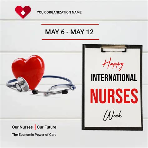 Nurses Week Poster Design Template Postermywall