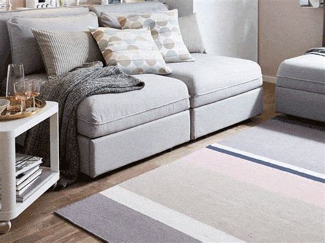 A Moving Image Showing How You Can Transform A Vallentuna Sofa Into A