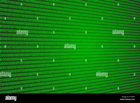 Binary Digit Bit Code Digital Signal Computer Data Abstract For