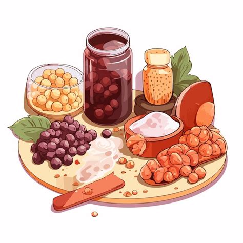 Understanding Gout From Highpurine Foods Educational Vector