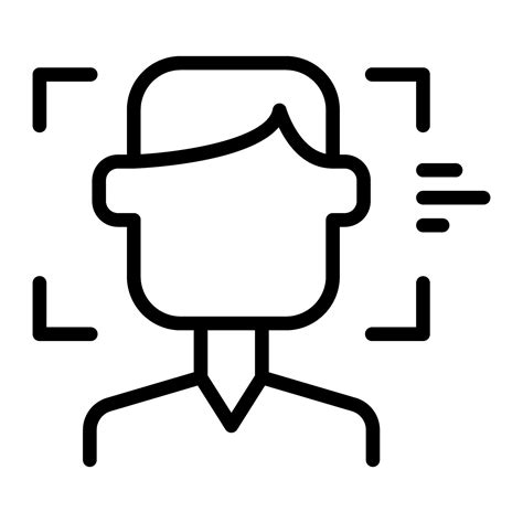 Face Detection Icon 47359868 Vector Art At Vecteezy