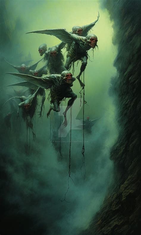 Flying Demons By Buffy2ville On Deviantart