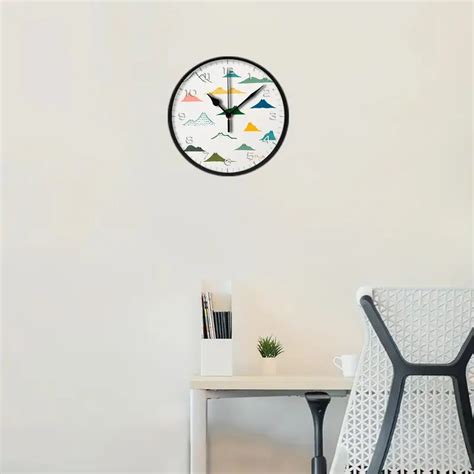 1pc 크리 에이 티브 미 윗 레인지 벽시계 플라스틱 고양이 풍경 아트 장식 배터리 전원 작동 전압 ≤36v Temu Republic Of Korea