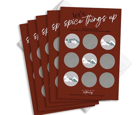 Scratch Off Oral Sex Position Cards Scratch Off Game Cards Oral Sex Cards Sex Position Cards