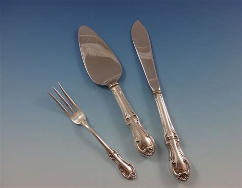 Joan Of Arc By International Sterling Silver Flatware Set 12 Service 93