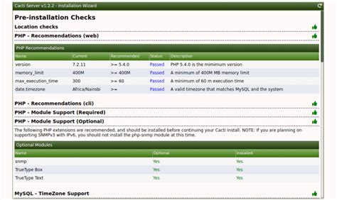 How To Install Cacti On Rhel 8 Centos 8 Computingforgeeks