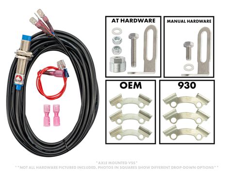 Vehicle Speed Sensor Kit Axle Mounted Gowesty Vehicle Speed Sensor Kit Axle Mounted Gowesty