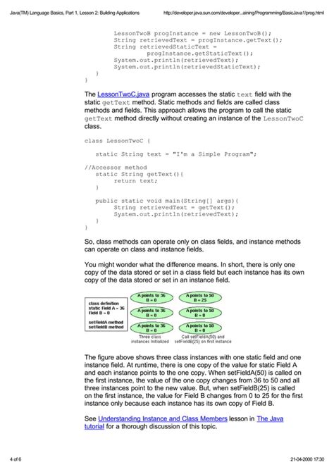 java programming language basics pdf