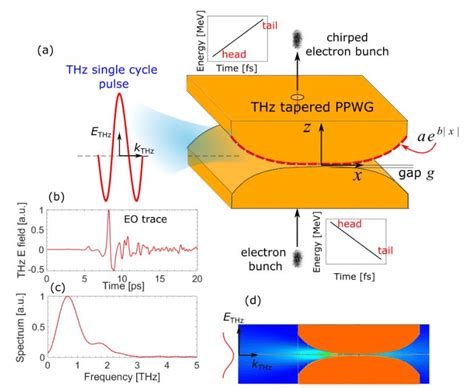 A Terahertz Tapered Parallel Plate Waveguide For Mev Electron Bunch Download Scientific
