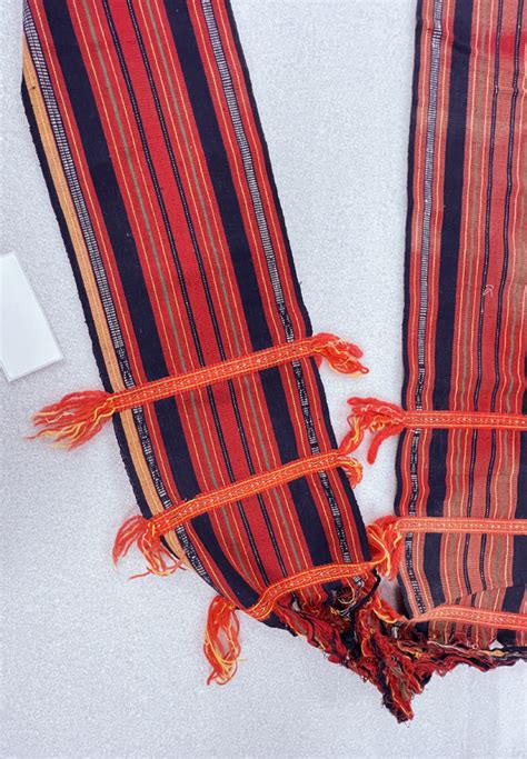 Binulhan Ifugao Mens Loin Cloth Mapping Philippine Material Culture