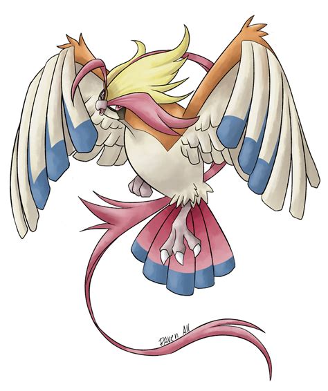 Mega Pidgeot By Allocen On Deviantart
