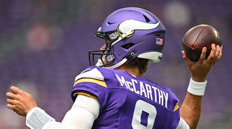Vikings News Jj Mccarthy Reveals Biggest Goal For Debut Season