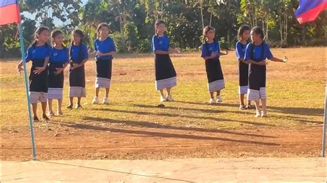 ບົດຟ້ອນ ສາວເຂັມຝ້າຍ ໂຮງຮຽນປສເລົ່າມີໄຊ Youtube