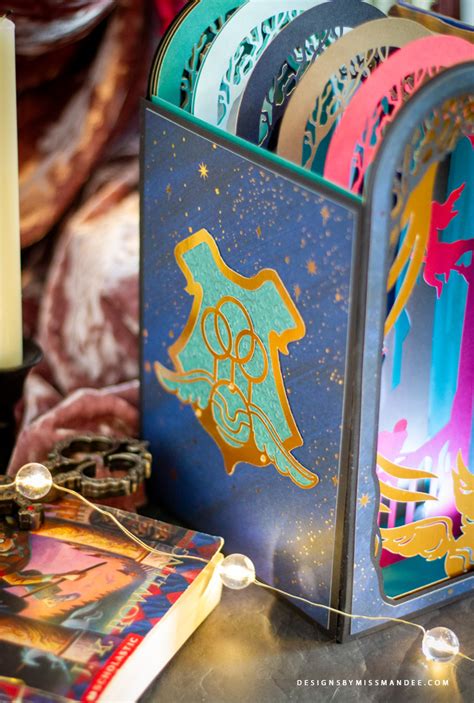 Harry Potter Book Nook Display Cut File Designs By Miss Mandee