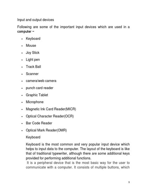 input and output devices unit 3 cf kksu 1 pdf image scanner